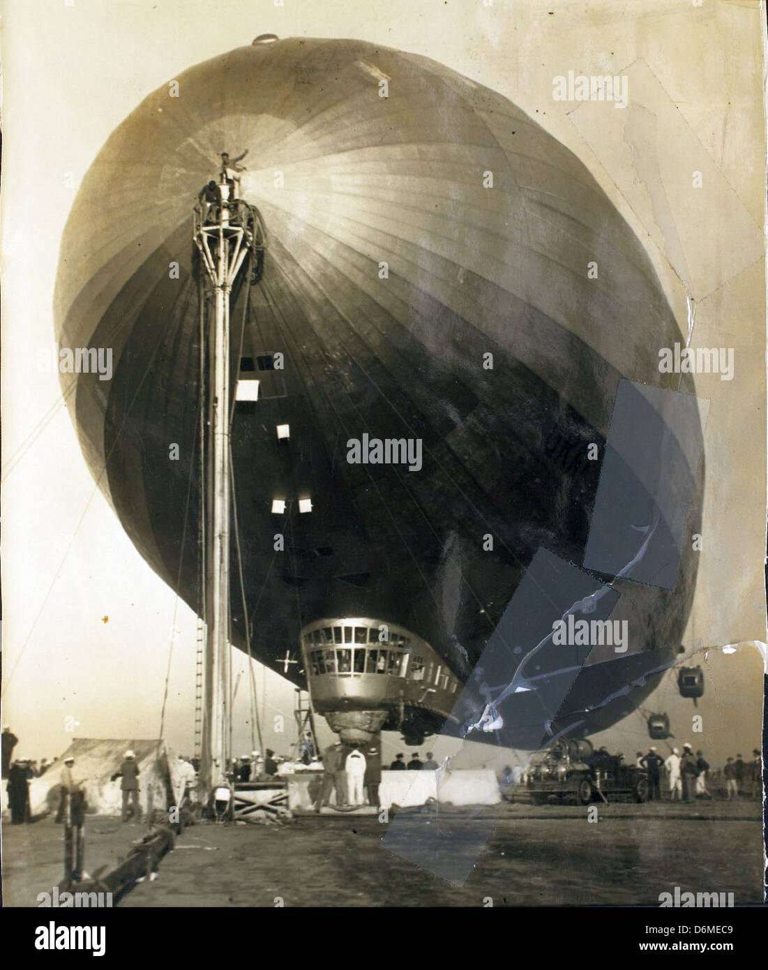 The Zeppelin, a rigid airship, became a prominent form of air travel in ...