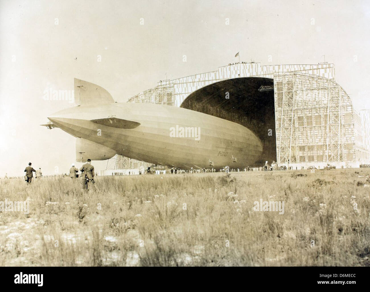 The Zeppelin LZ 127 Graf Zeppelin, built by Luftschiffbau Zeppelin, was ...