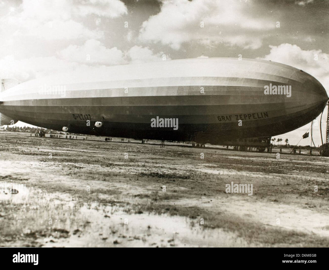 The Zeppelin LZ 127, also known as Graf Zeppelin, was a German-built ...
