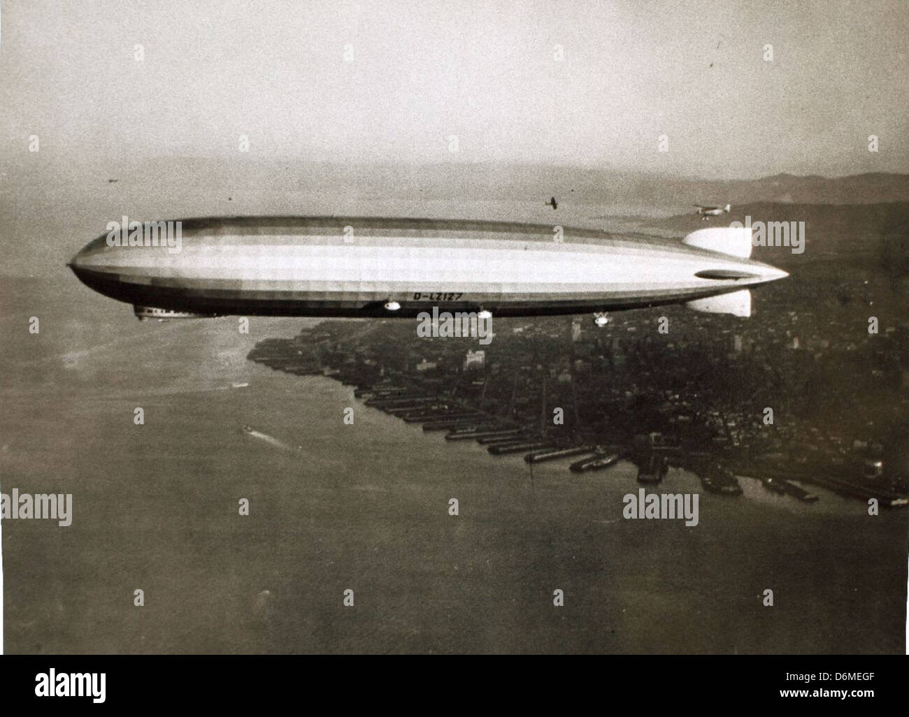 The Zeppelin D-LZ 127, or Graf Zeppelin, was a German airship renowned ...