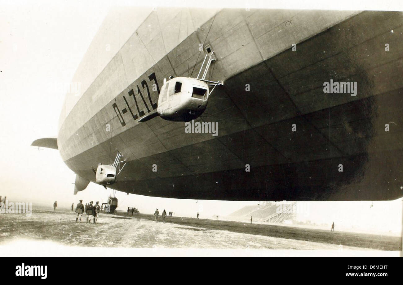 The Zeppelin LZ 127, known as the Graf Zeppelin, was a pioneering rigid airship operated by ...