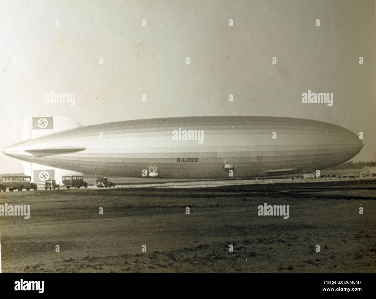 The Hindenburg was a German passenger airship famous for its tragic ...