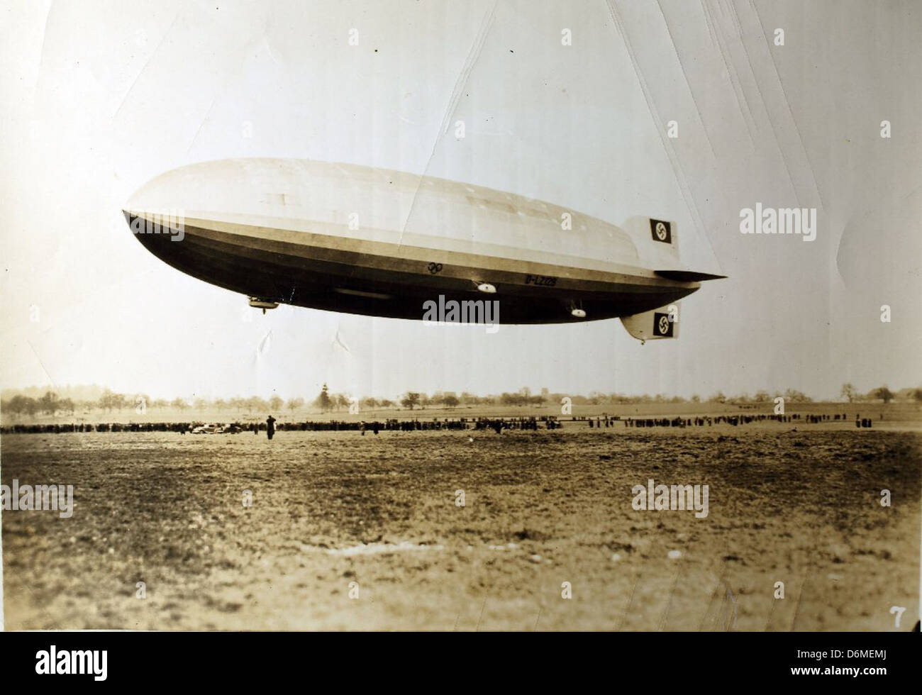 The Hindenburg was a German passenger airship that tragically caught ...