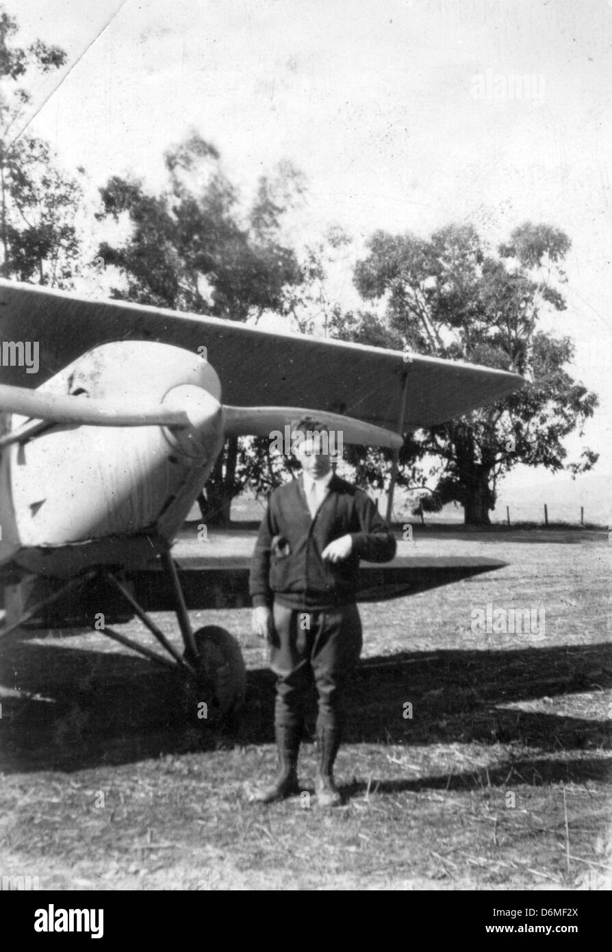 Bill Dowling, pictured with the Waco 10 in 1928, is associated with the ...