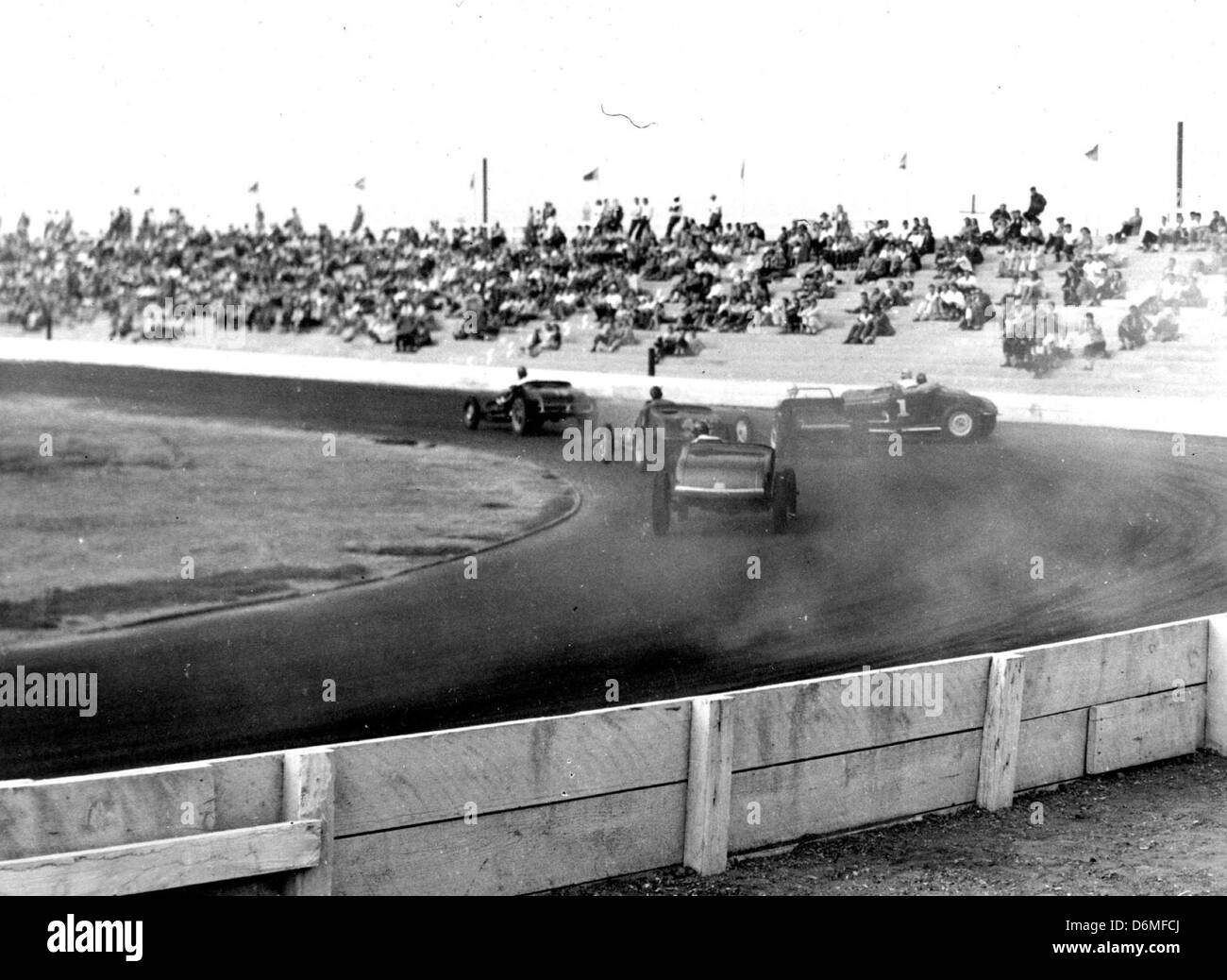 The Pavey Collection includes photographs of the Santa Ana race track ...