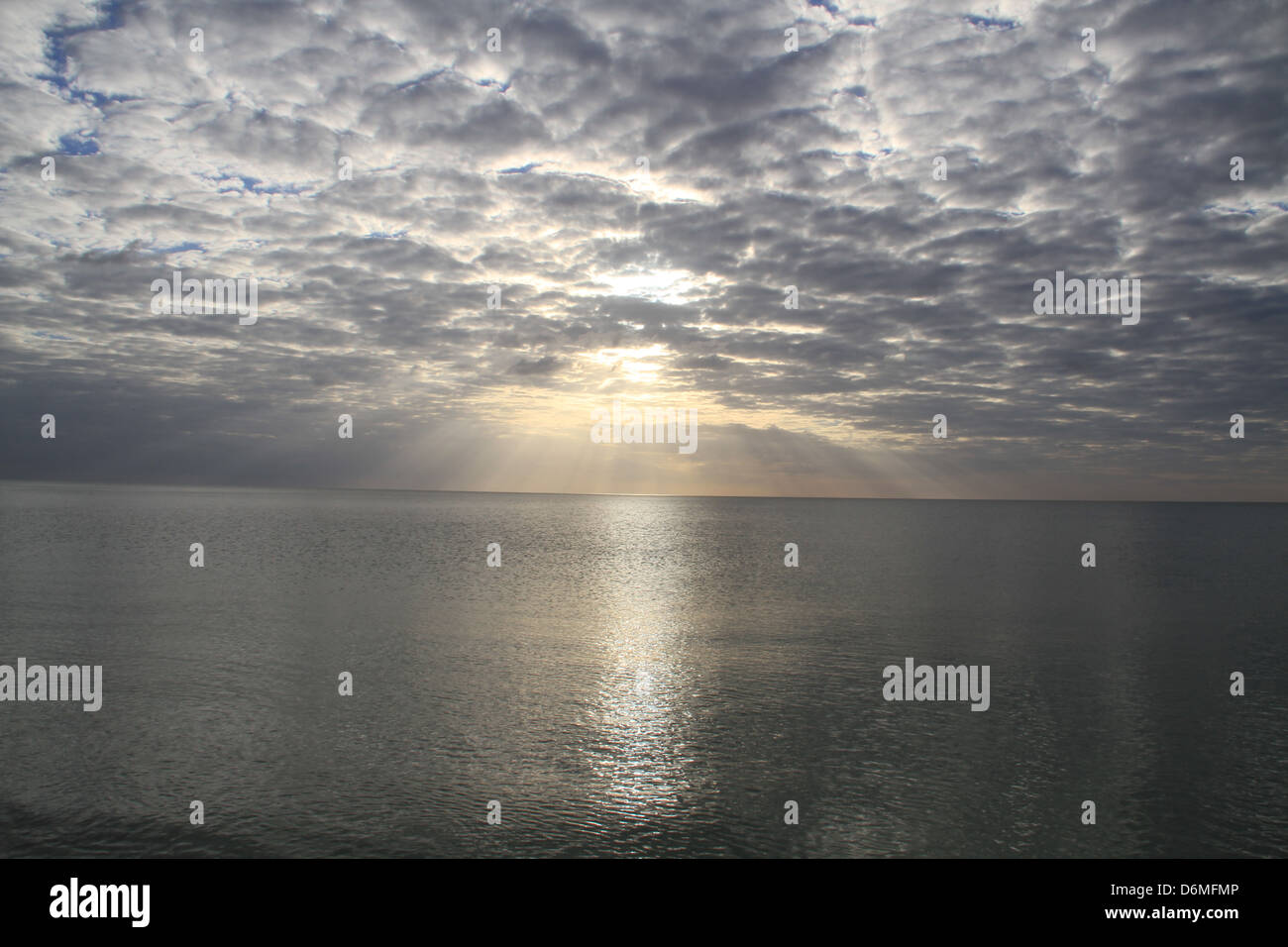 Sun Breaking Through Stock Photo - Alamy
