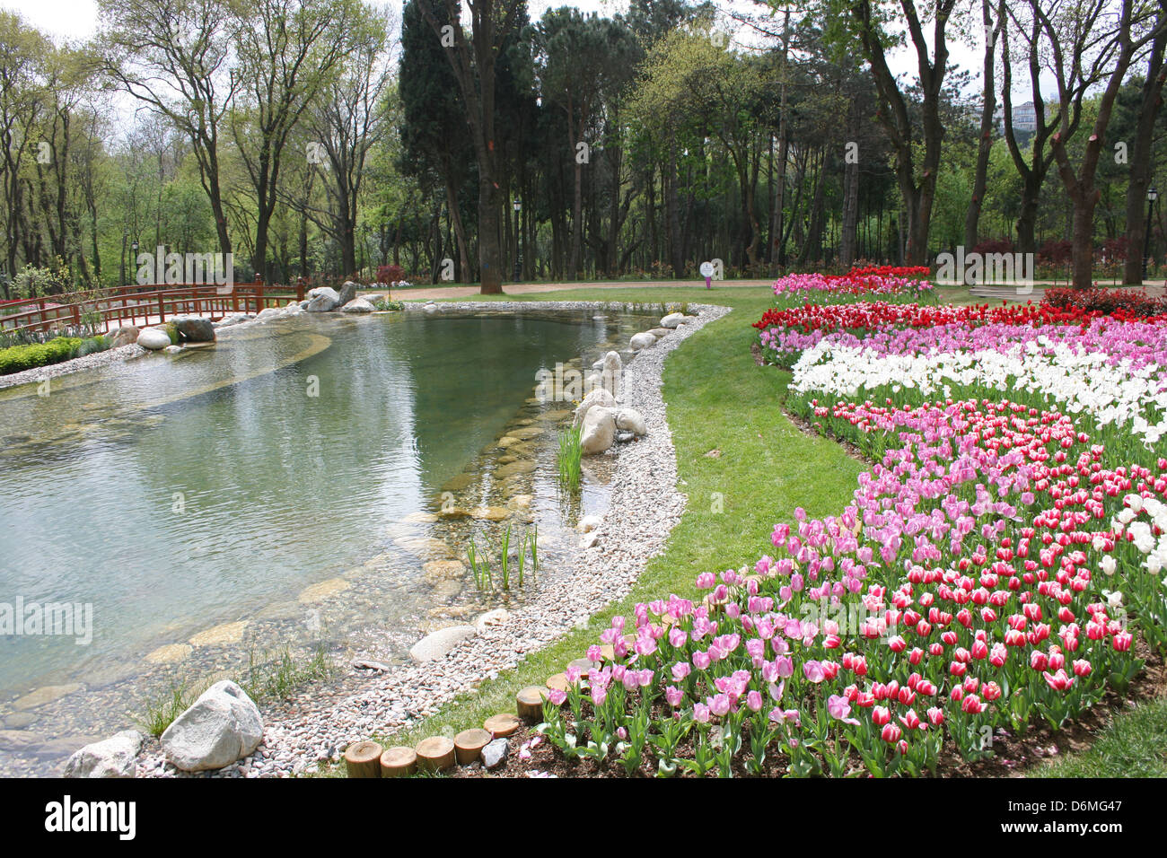Spring garden,Emirgan Wood in Istanbul Stock Photo - Alamy