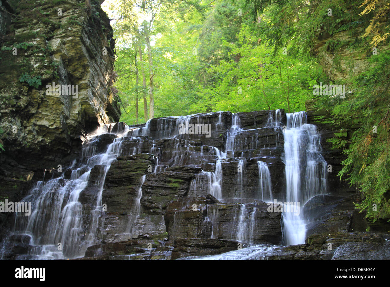 Filmore Glen State Park New York Stock Photo - Alamy