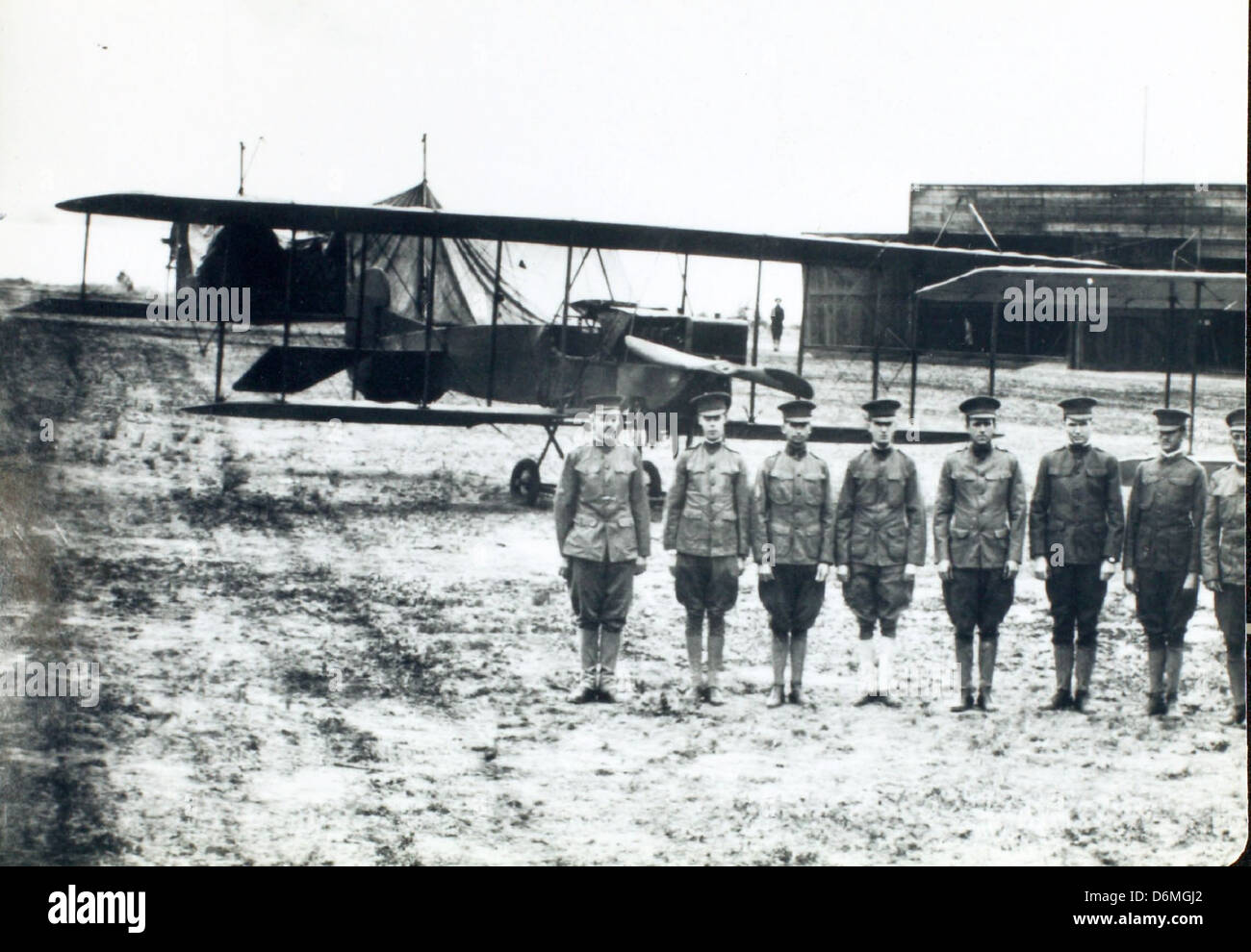 This image from the 1st Aero Squadron Collection captures the early ...