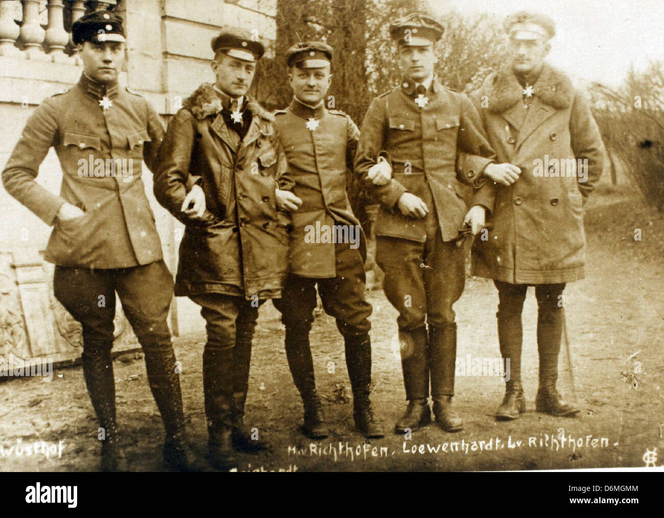 This photo from the 1st Aero Squadron Collection captures Manfred von ...