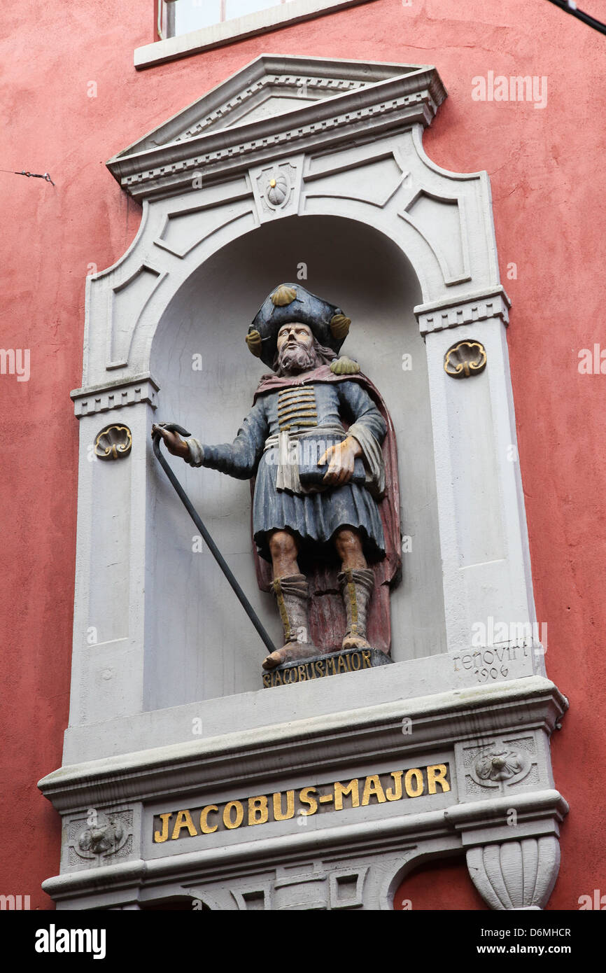 Statue of James the Greater in Bremen, Germany Stock Photo - Alamy