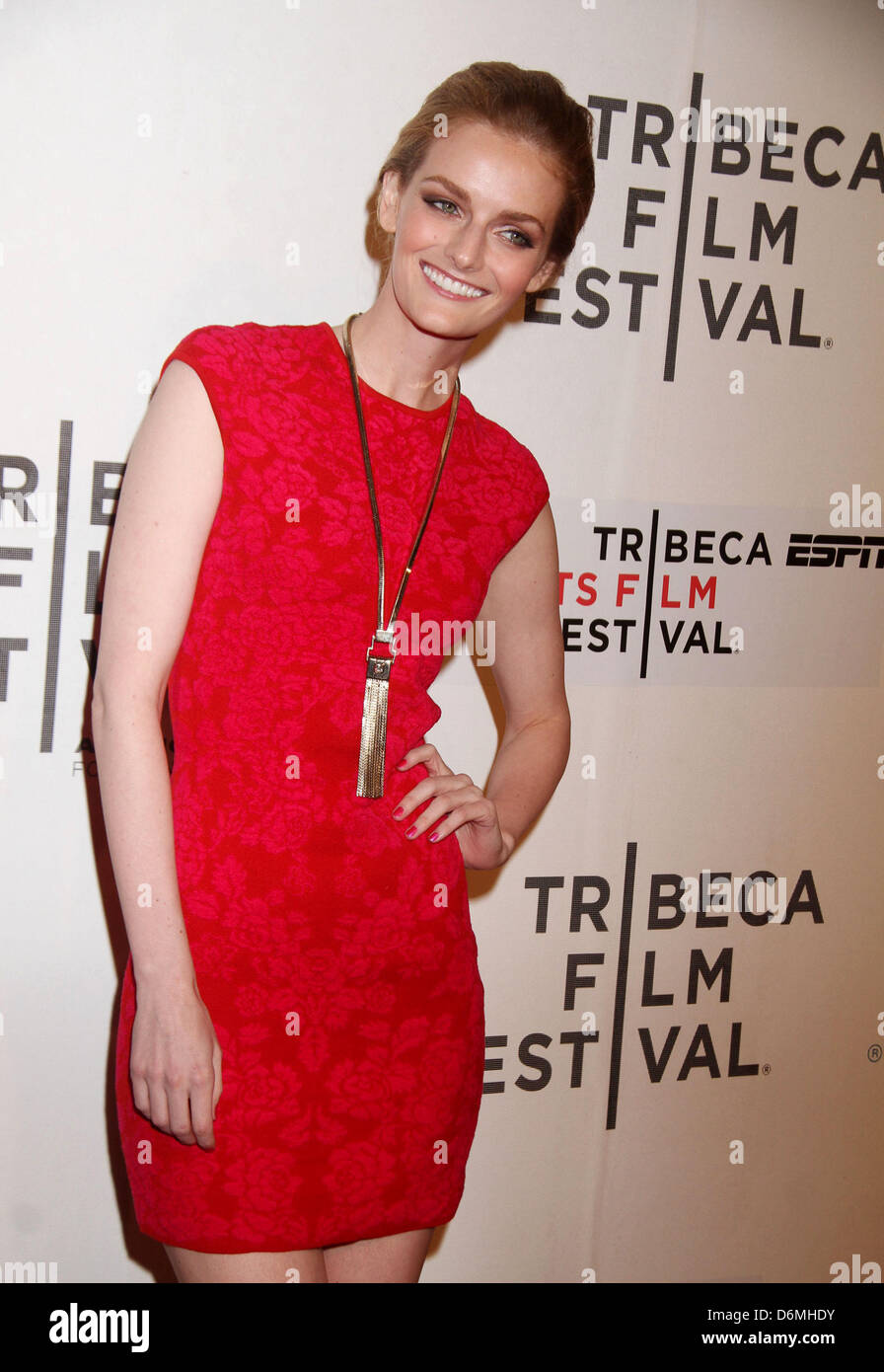 New York, New York, USA. 19th April, 2013. Model LYDIA HEARST attends ...