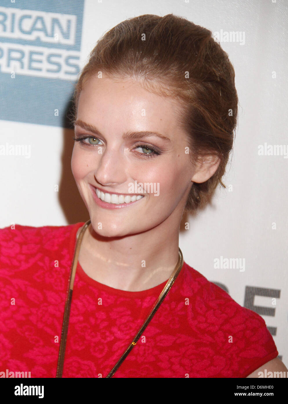 New York, New York, USA. 19th April, 2013. Model LYDIA HEARST attends ...