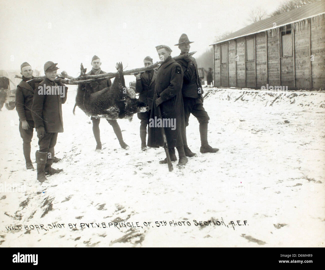 This image from World War I shows the 5th Aero Group, which was ...