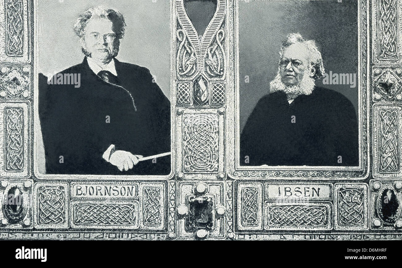 The Scandinavian authors are Norwegian writer Bjornstjerne Bjornson and ...