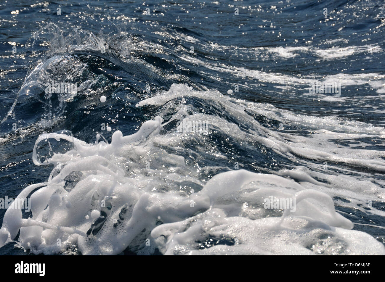 Deep sea water waves abstract nature background Stock Photo - Alamy