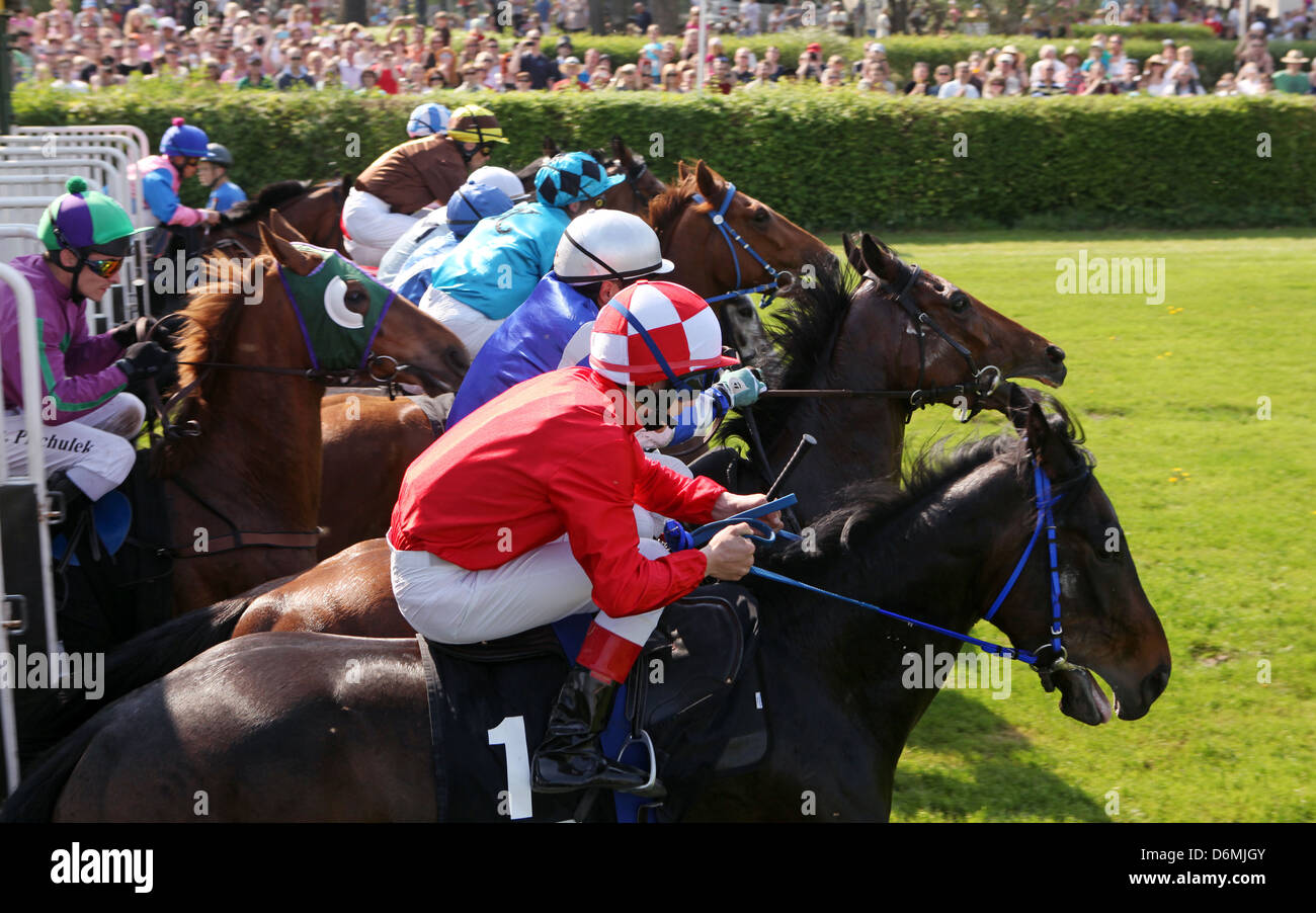 Jockeys leipzig hi-res stock photography and images - Alamy