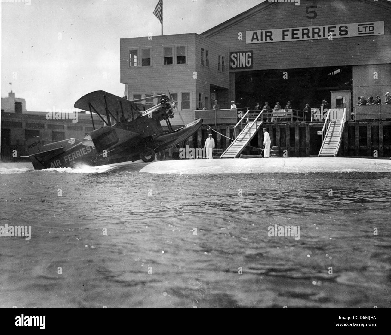 The Loening C2H, NC65K, operated by Air Ferries in San Francisco, was a ...