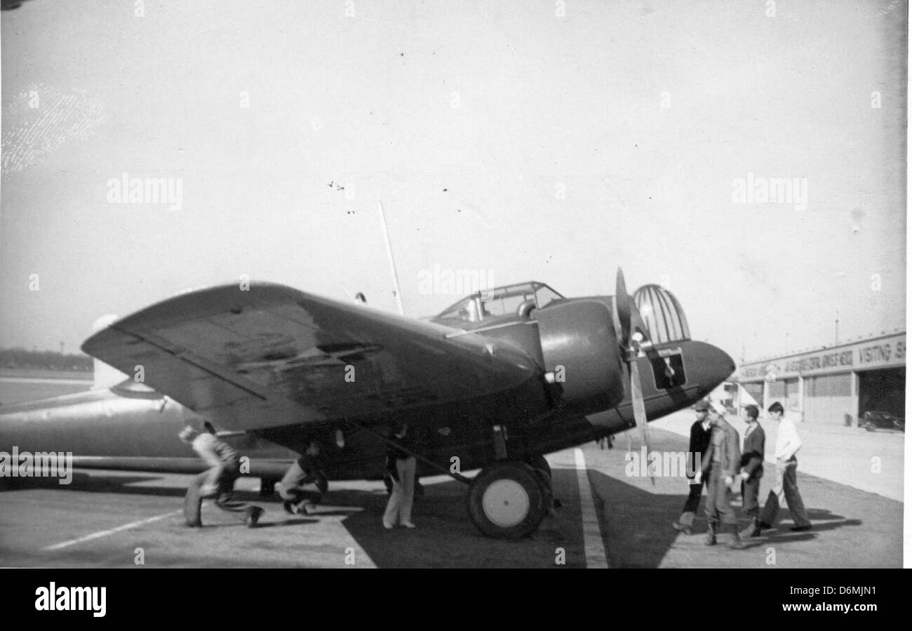 The Martin B-10, a revolutionary aircraft in its time, was the first ...