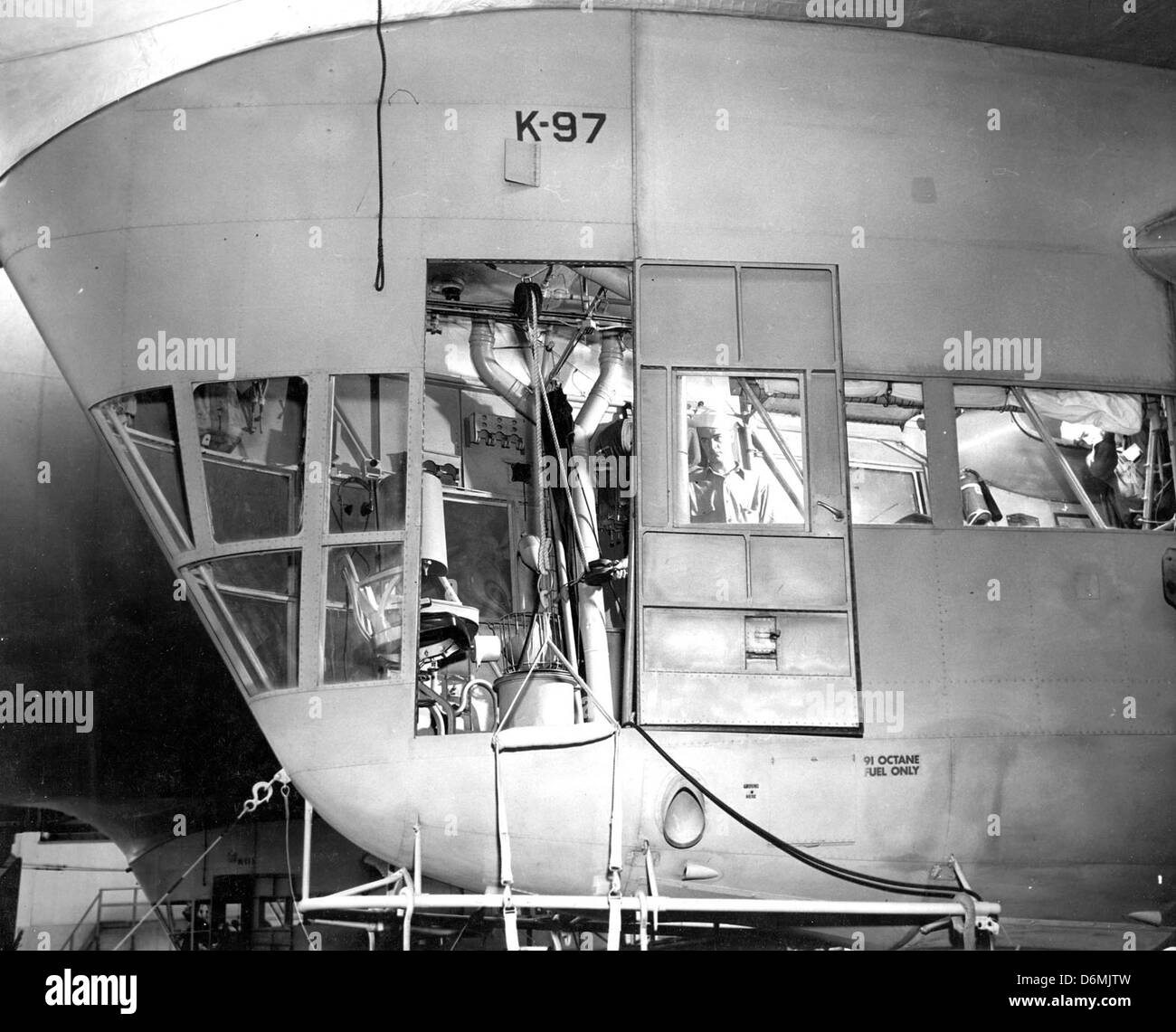 The Goodyear K-97, a control car used for airship operations at NAS ...