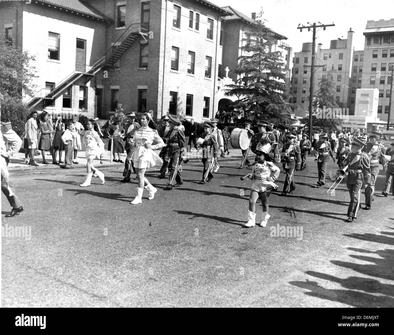 The 1946 Santa Ana victory parade marked the end of WWII and celebrated ...