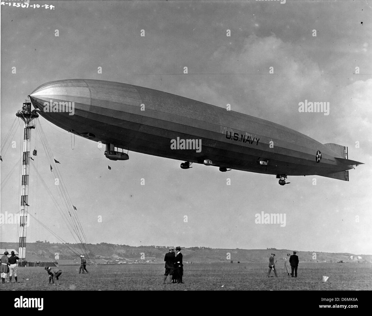 The USS Shenandoah (ZR-1) was a rigid airship built in the early 1920s ...