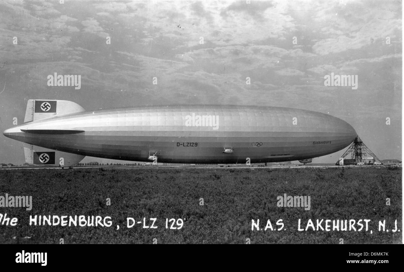 Hindenburg Black and White Stock Photos & Images - Alamy