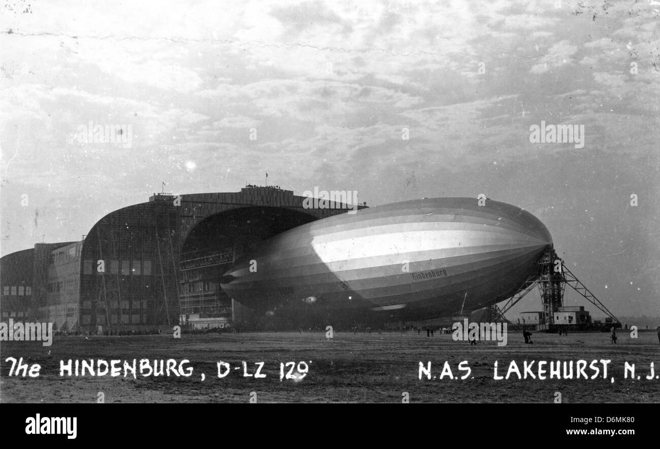The Hindenburg was a German rigid airship that tragically caught fire ...