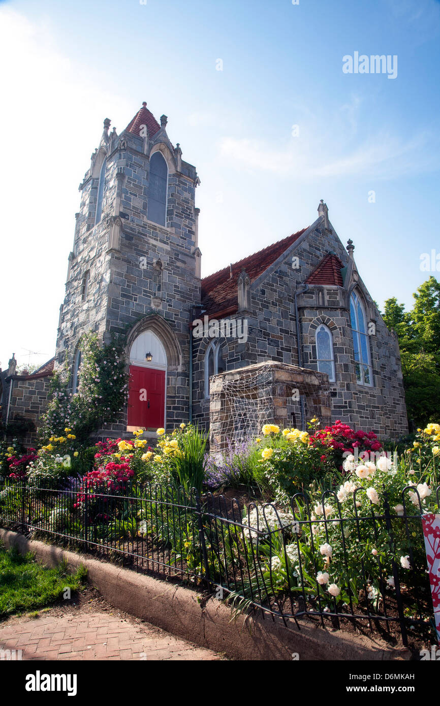 Georgetown Lutheran Church, Virginia Stock Photo - Alamy