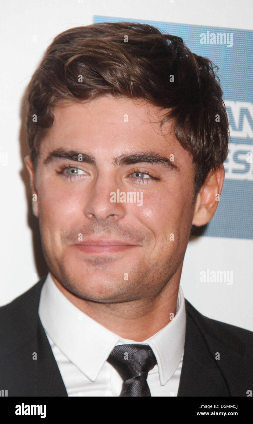 New York, New York, USA. 19th April, 2013. Actor ZAC EFRON attends the ...