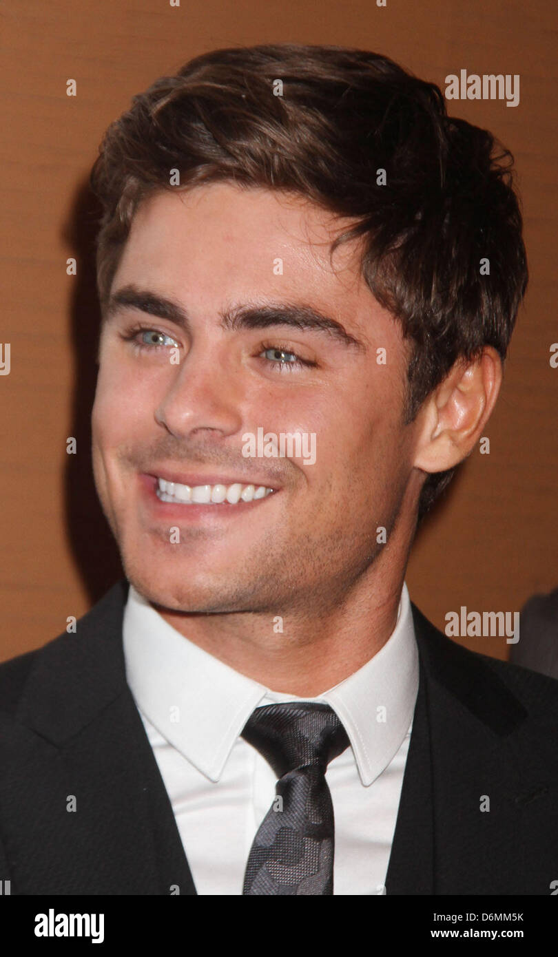 New York, New York, USA. 19th April, 2013. Actor ZAC EFRON attends the ...