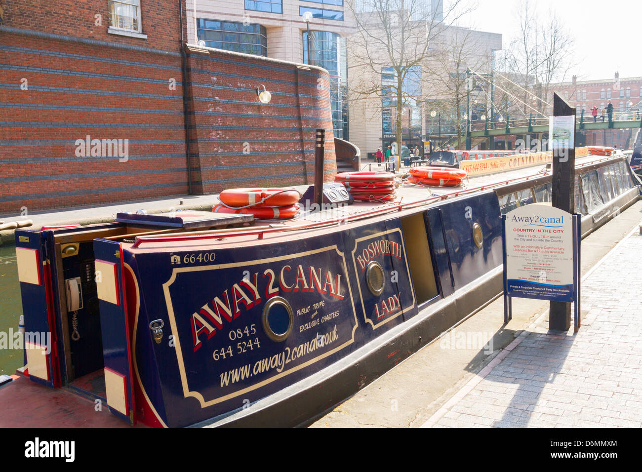 Birmingham canal boat hi-res stock photography and images - Alamy