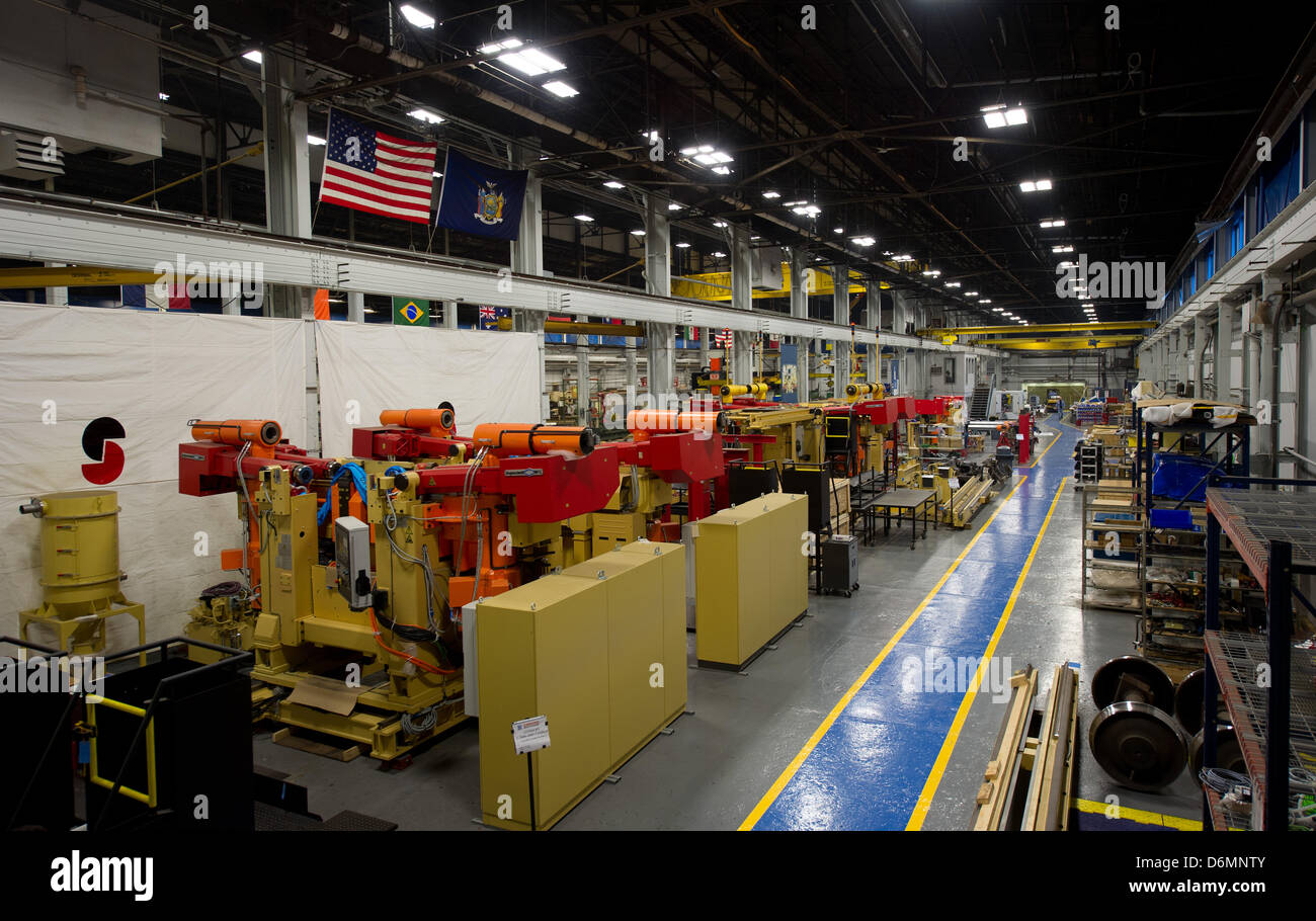 The Simmons Machine Tool Corporation in the U.S. state New York in ...