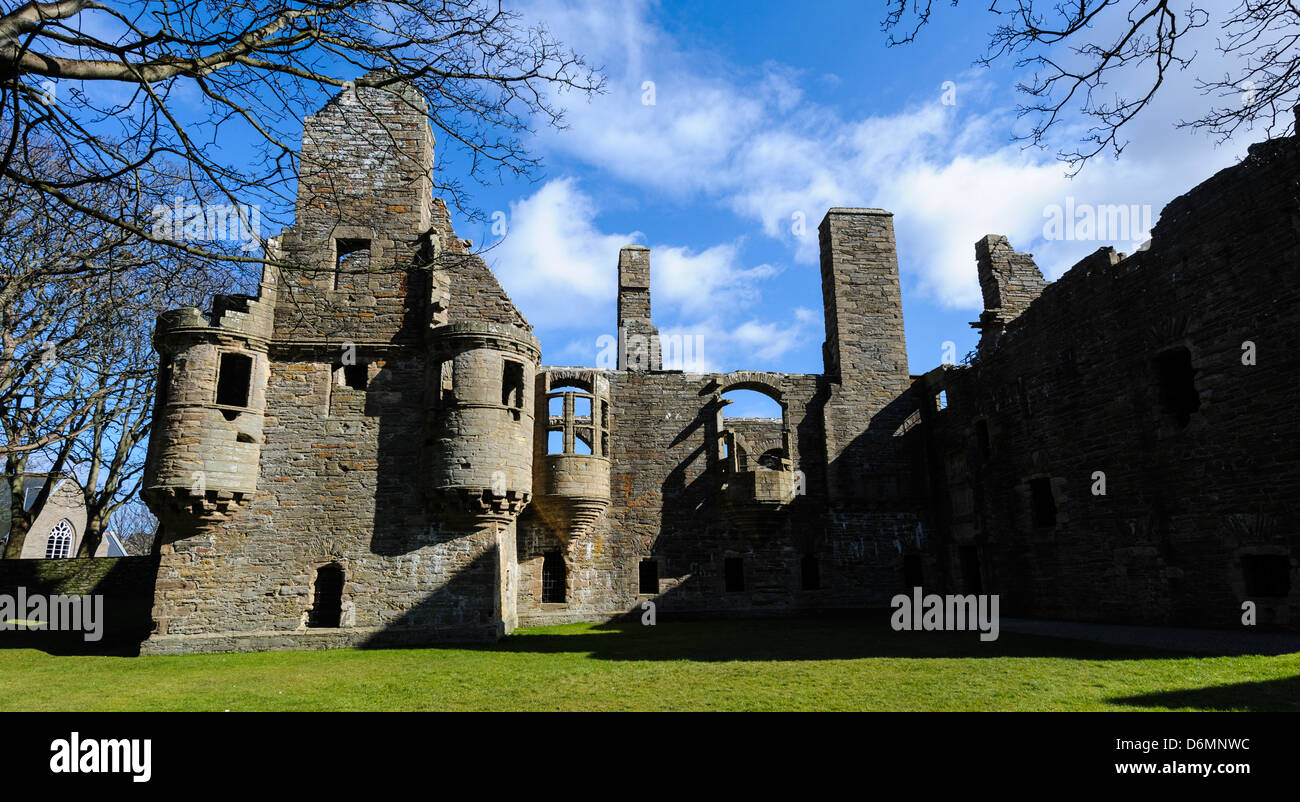 The Earl's Palace, Kirkwall Orlney Scotland Stock Photo - Alamy