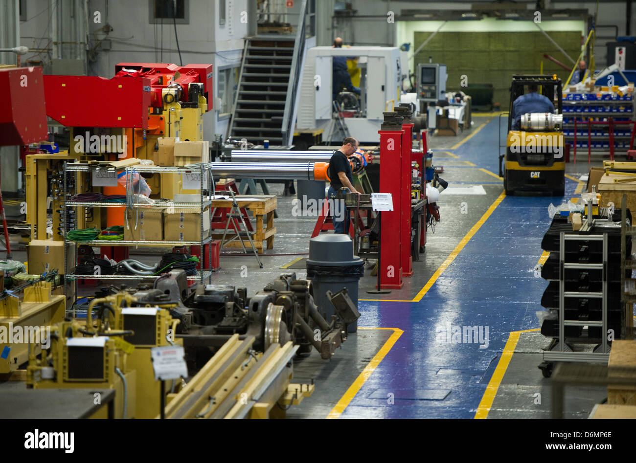The Simmons Machine Tool Corporation in the U.S. state New York in ...