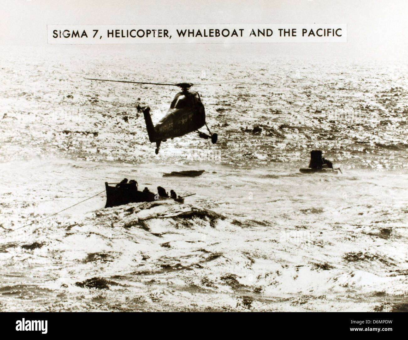 Wally Schirra piloted the Sigma 7 spacecraft during the 1962 NASA ...