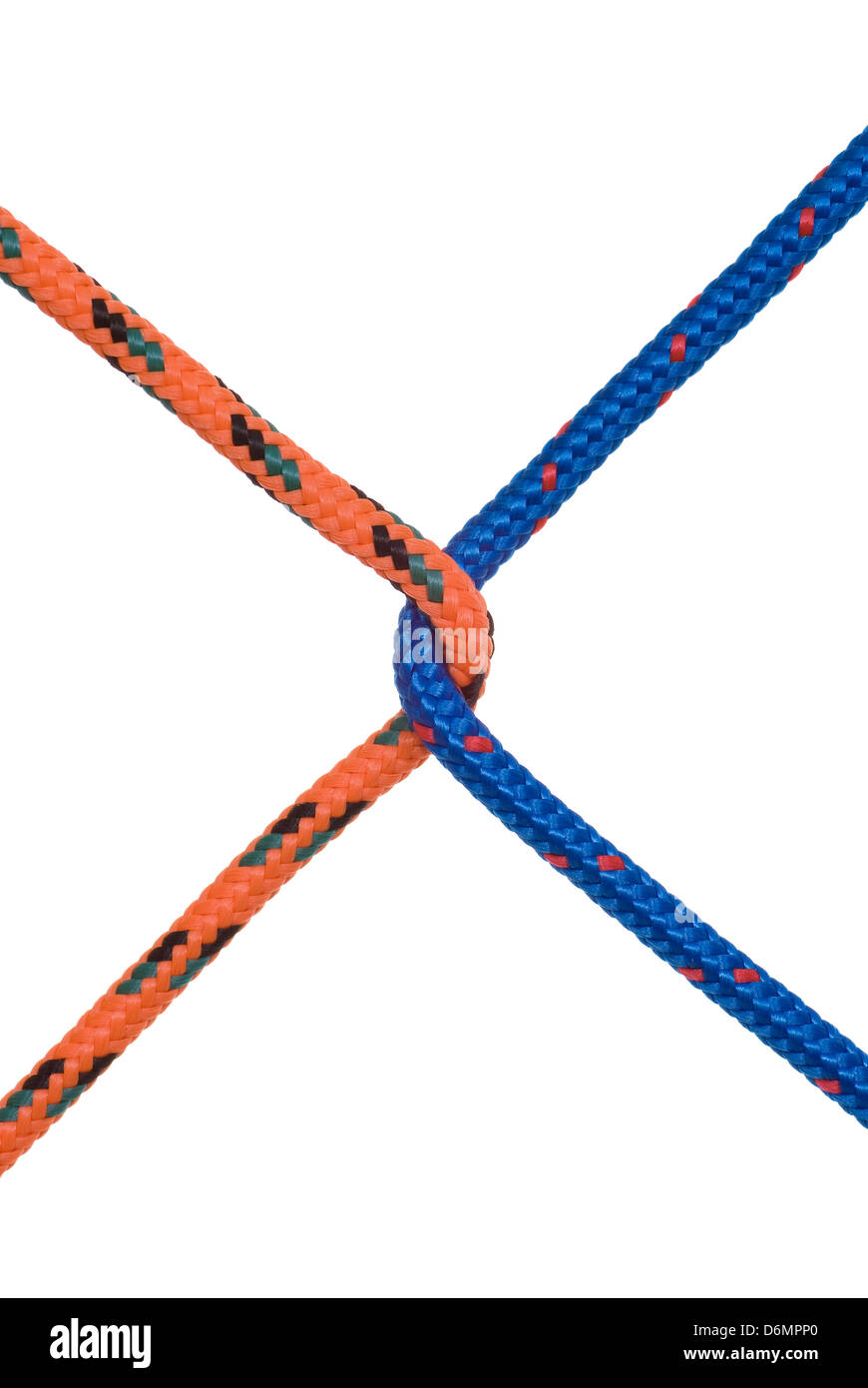 colorful strings are lying on white background Stock Photo - Alamy