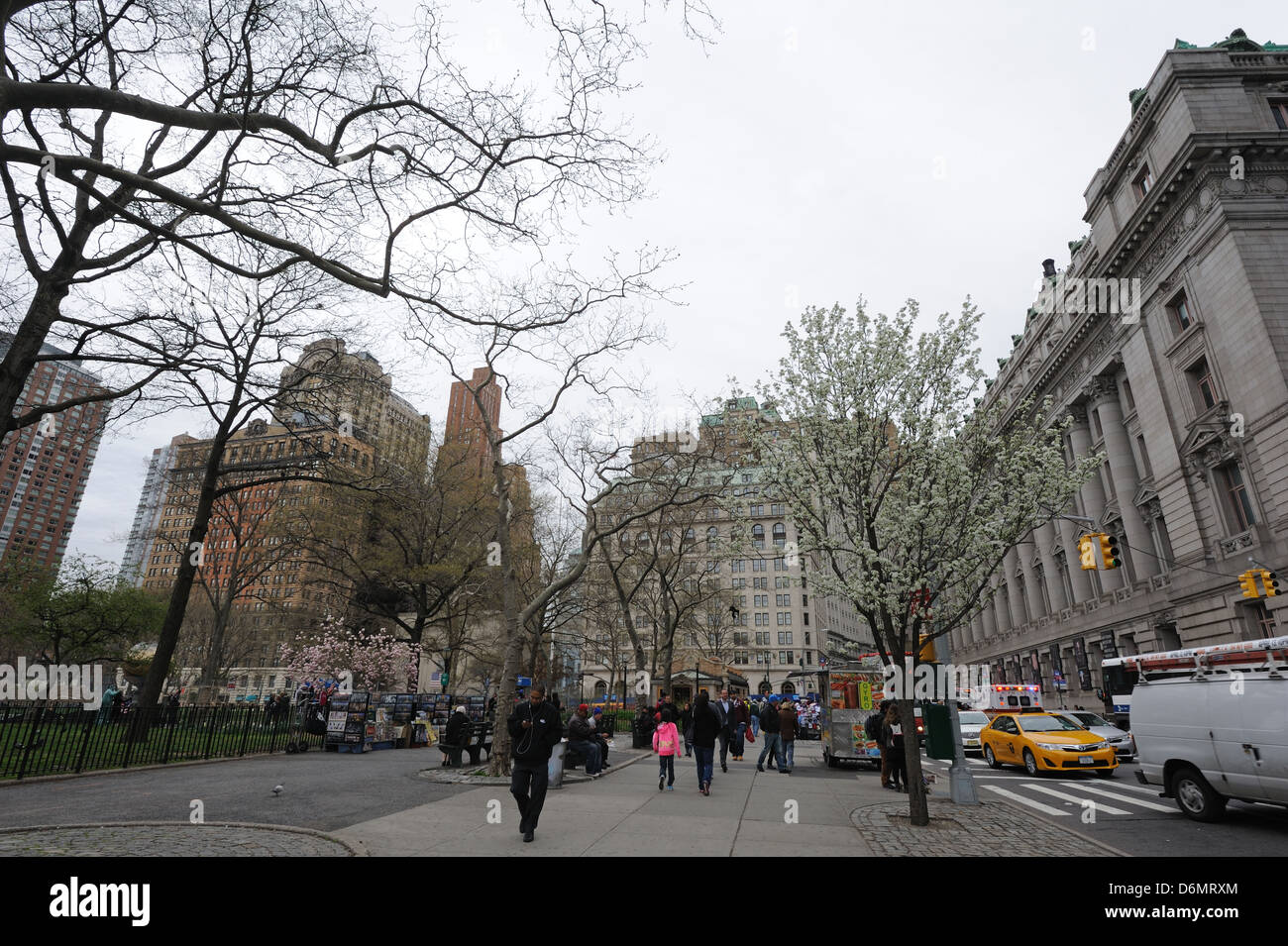 State Street in lower Manhattan borders Battery Park and the National ...