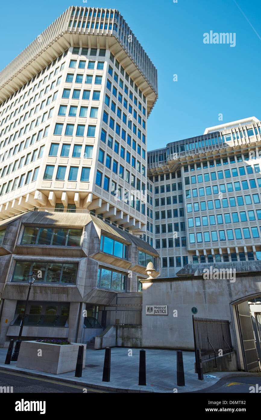Ministry of Justice Queen Anne's Gate Westminster London UK Stock Photo ...