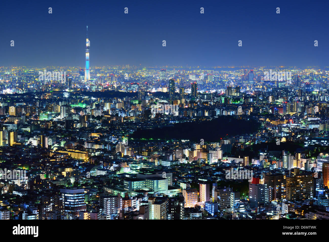 Japanese buildings urban sprawl hi-res stock photography and images - Alamy