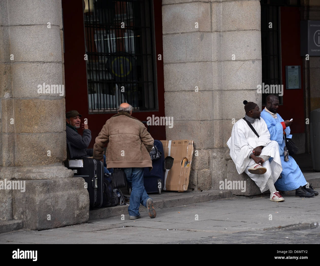 Africans in spain hi-res stock photography and images - Alamy