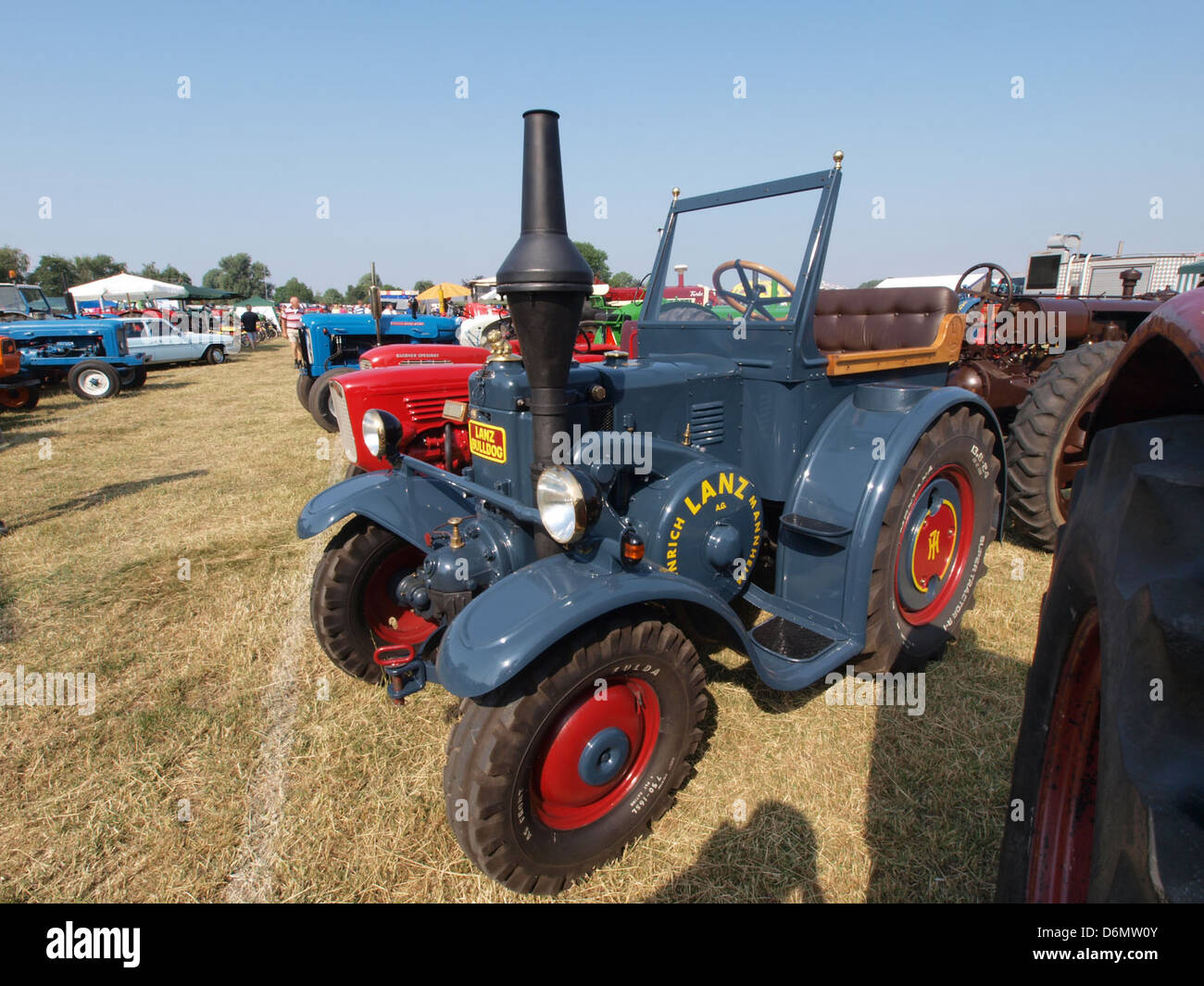 Dark blue Lanz Bulldog pic13 Stock Photo - Alamy