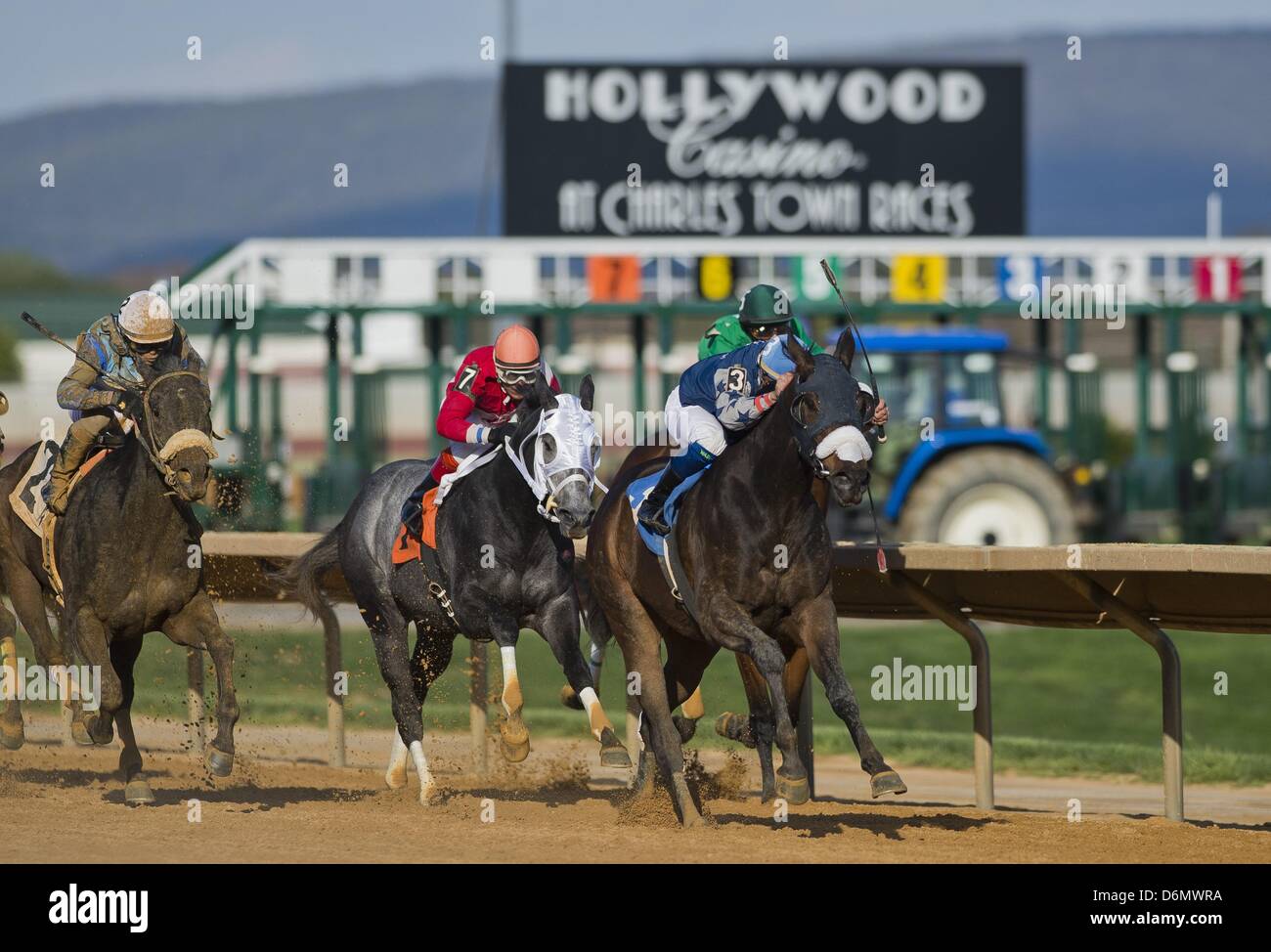 April 20, 2013 - Charles Town, West Virginia, U.S. - Scenes from ...