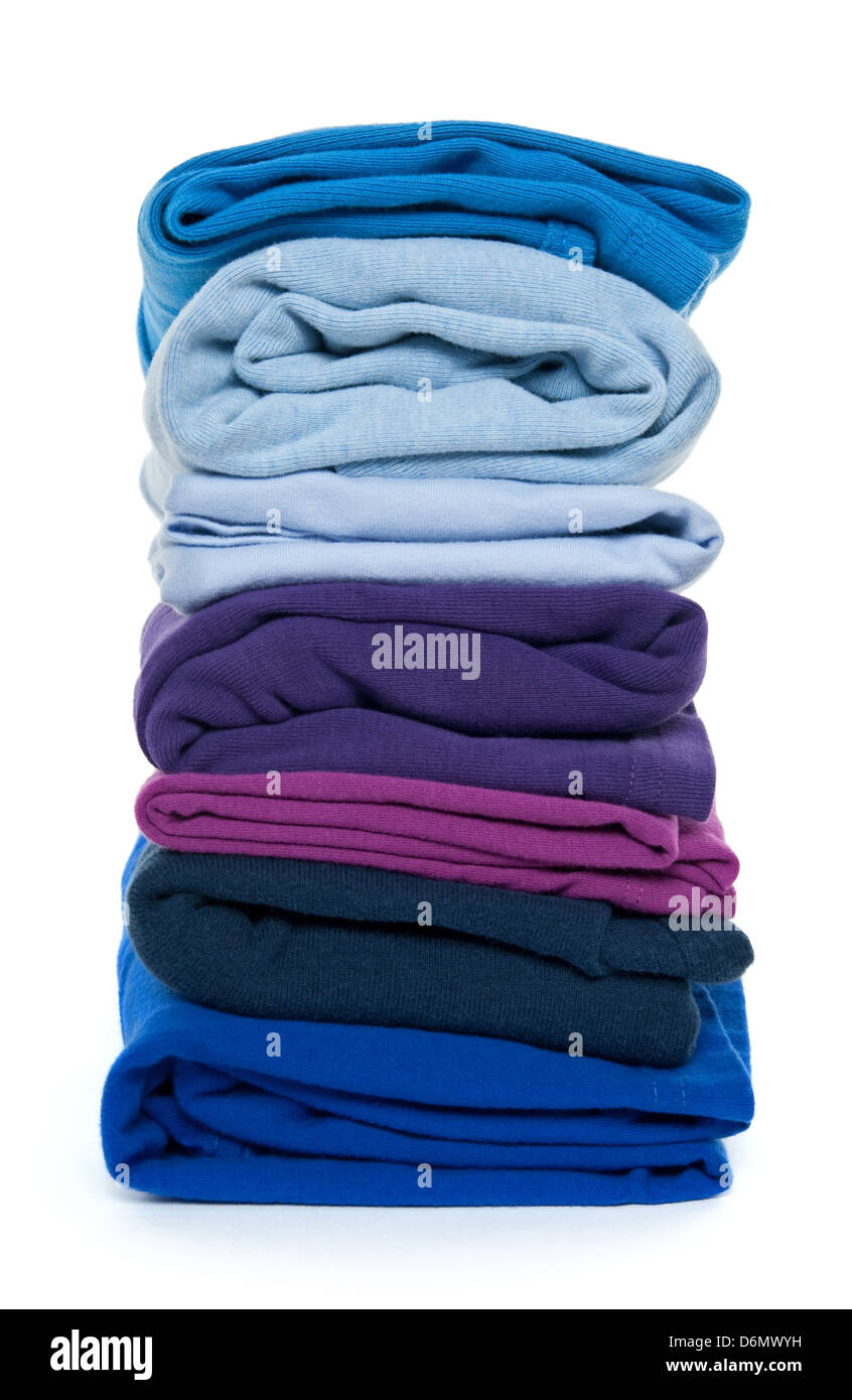 Folded Pile Of Clothes