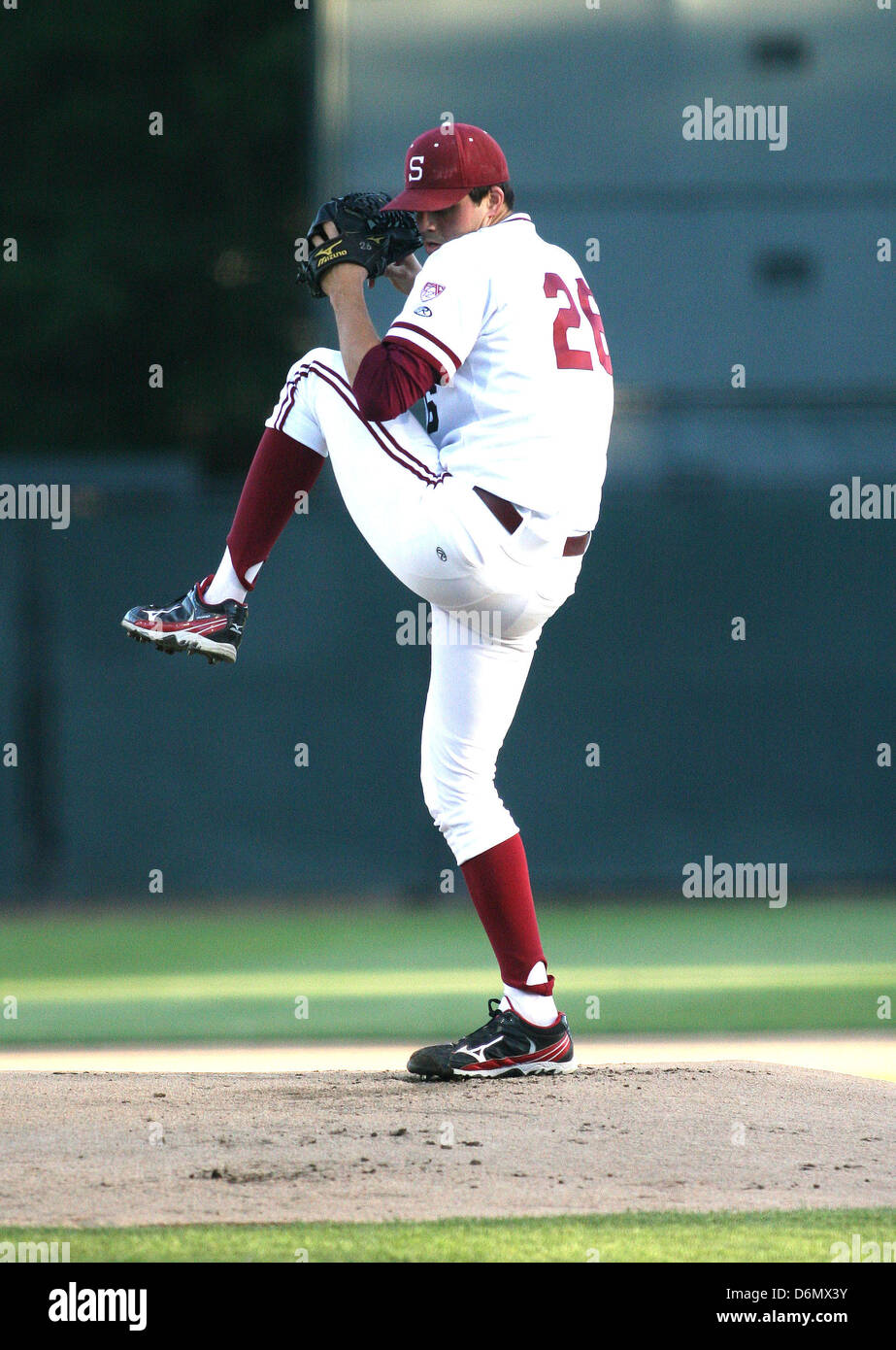 April 19, 2013: Stanford pitcher #26 Mark Appel in action during the ...