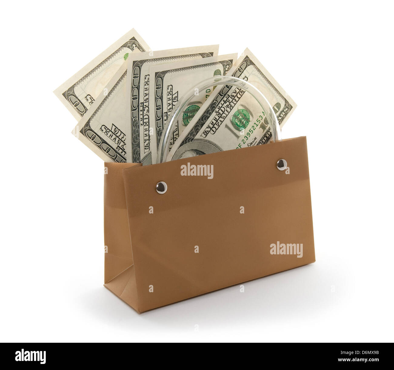 Money bag us dollars hi-res stock photography and images - Alamy