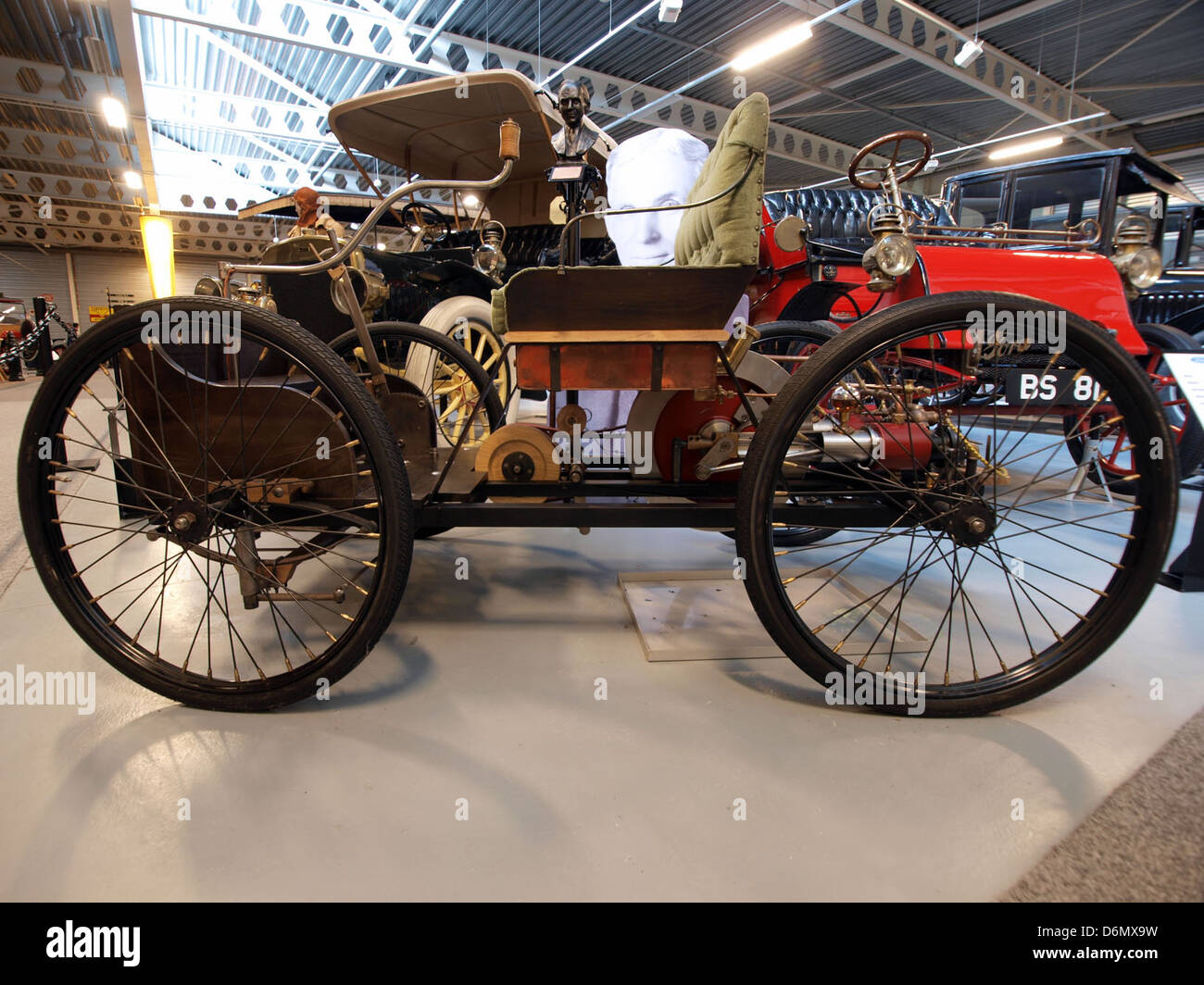The Ford Quadricycle replica is a reproduction of Henry Ford's first ...