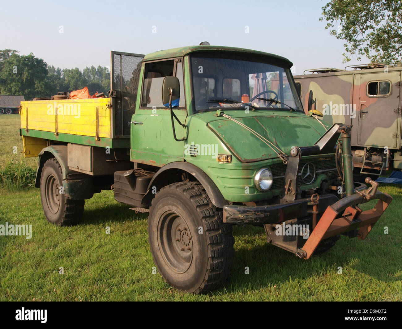 Unimog truck mercedes benz in hi-res stock photography and images - Alamy