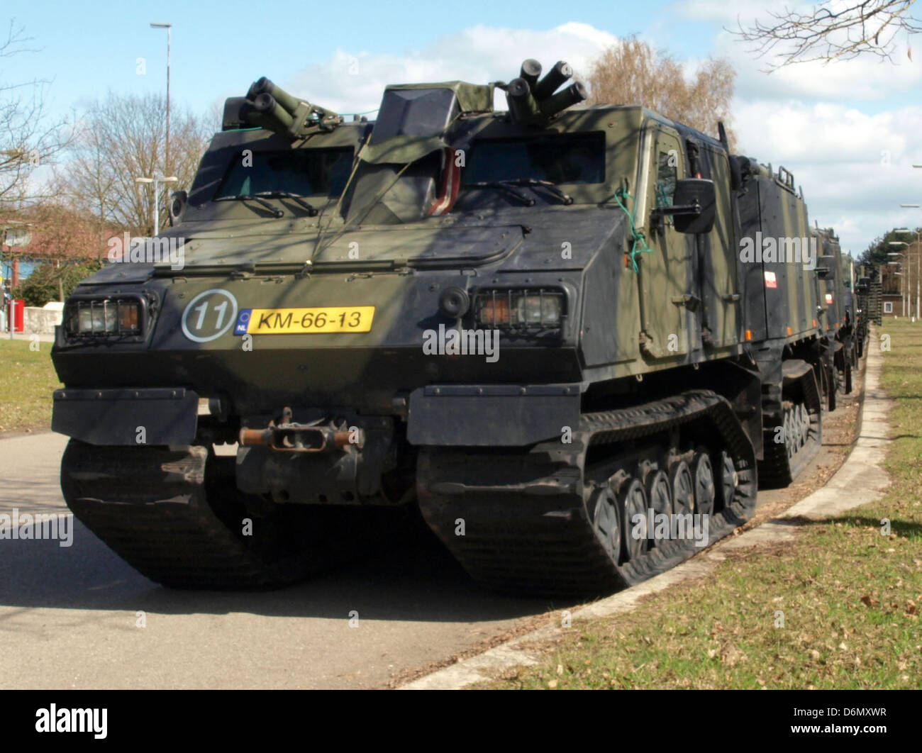 The Hagglund Viking BV S10 Command unit is a military all-terrain ...