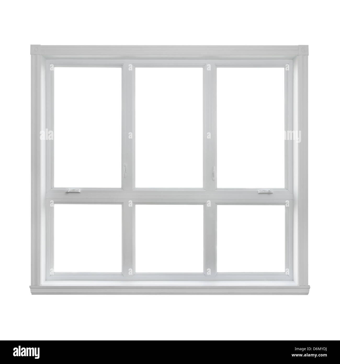 Modern window isolated on white background, with copy space Stock Photo ...